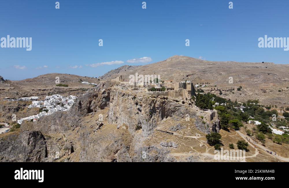 Acropolis lindos rhodes greece historical Stock Videos & Footage - HD ...