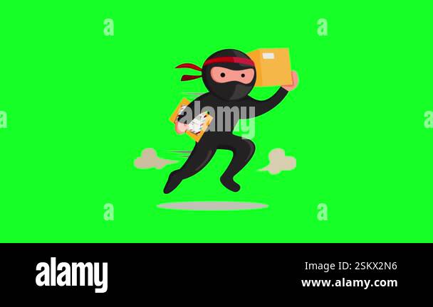 Express delivery cartoon Stock Videos & Footage - HD and 4K Video Clips ...