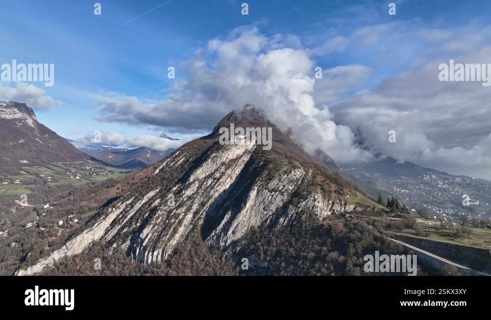 Bird's-eye view of Grenoble: Alpine beauty and the Bastille's shadow ...