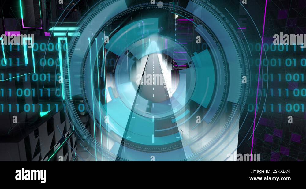 Animation binary coding over interface Stock Videos & Footage - HD and 4K Video Clips - Alamy