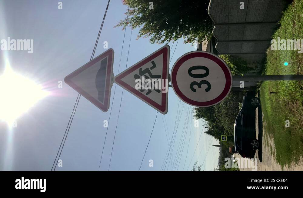 Number on road sign Stock Videos & Footage - HD and 4K Video Clips - Alamy