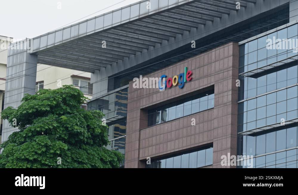 google office building in Kothaguda, hyderabad, telangana in monsoon ...