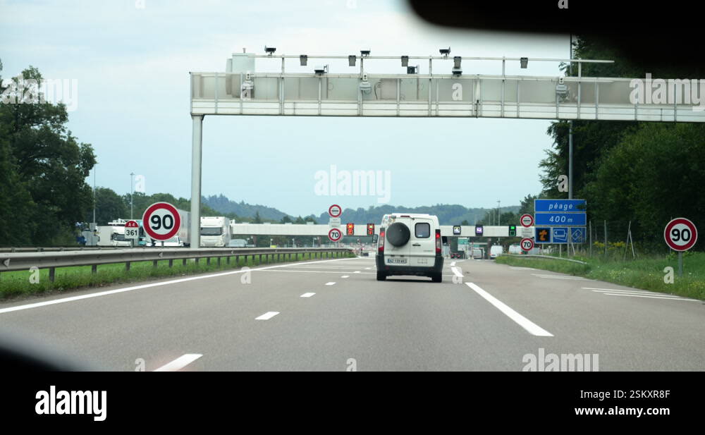 French toll road Stock Videos & Footage - HD and 4K Video Clips - Alamy