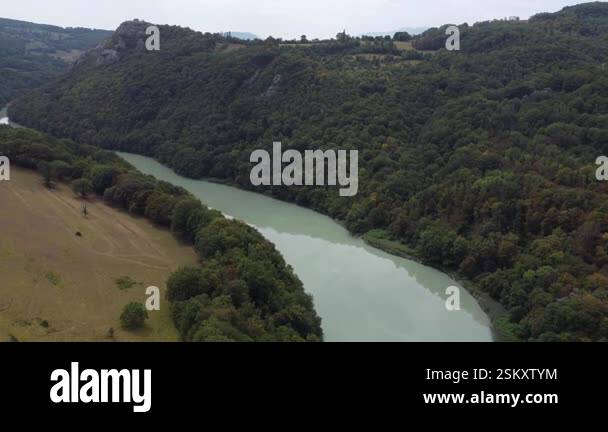 Experience the stunning landscape of Fort l Ecluse with its lush ...