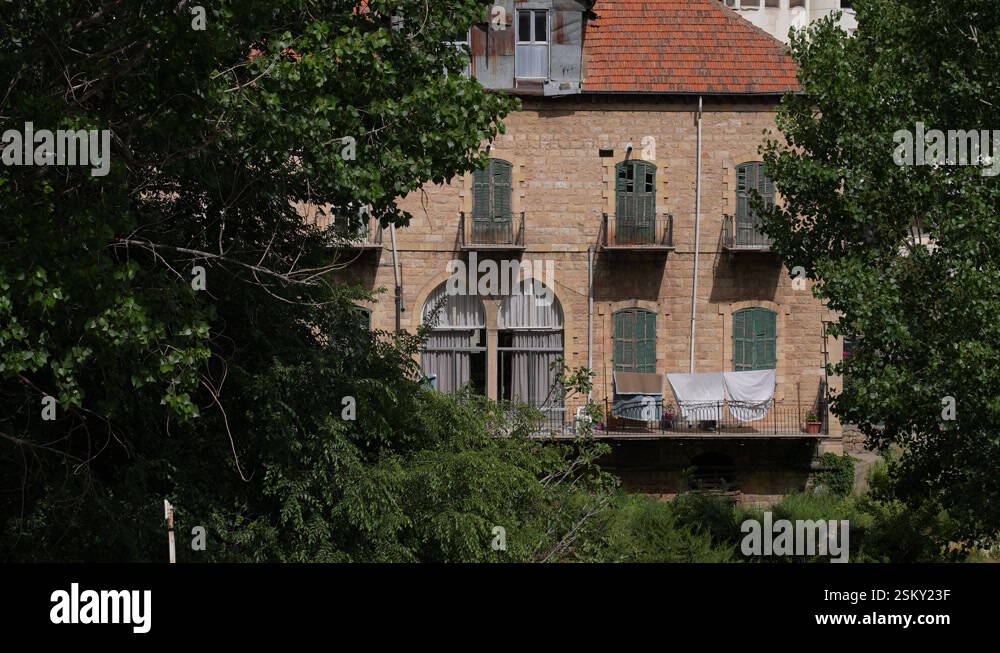 Old traditional lebanese houses, Beqaa Governorate, Zahle, Lebanon ...