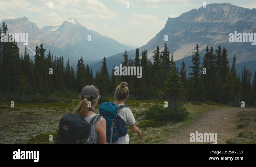 People hiking in banff national park Stock Videos & Footage - HD and 4K ...