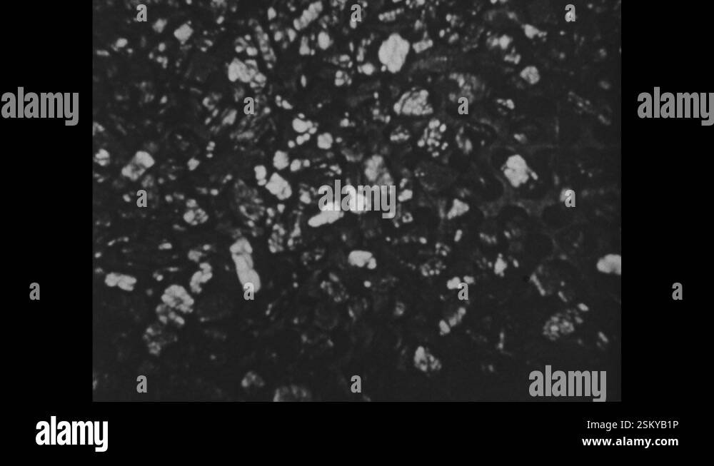 1950s: Coal moves on a shaker table. Coal on crossing belts. Coal drops ...