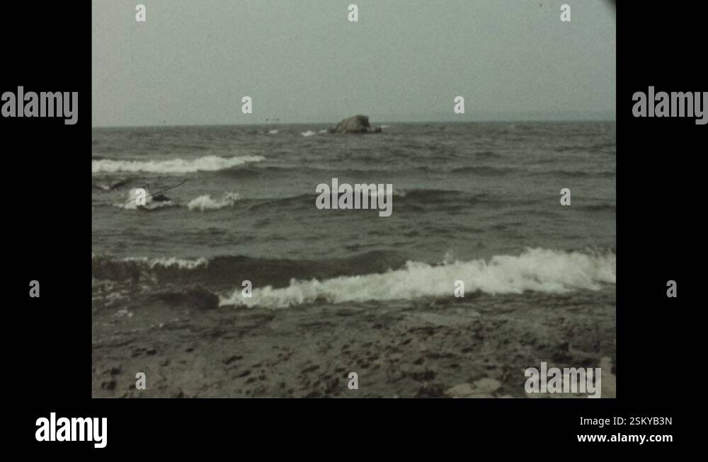 Ocean waves crash on rocks Stock Videos & Footage - HD and 4K Video ...