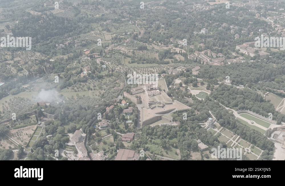 A-Log. Florence, Italy. Fort Belvedere (Forte di Belvedere) - A hilltop ...