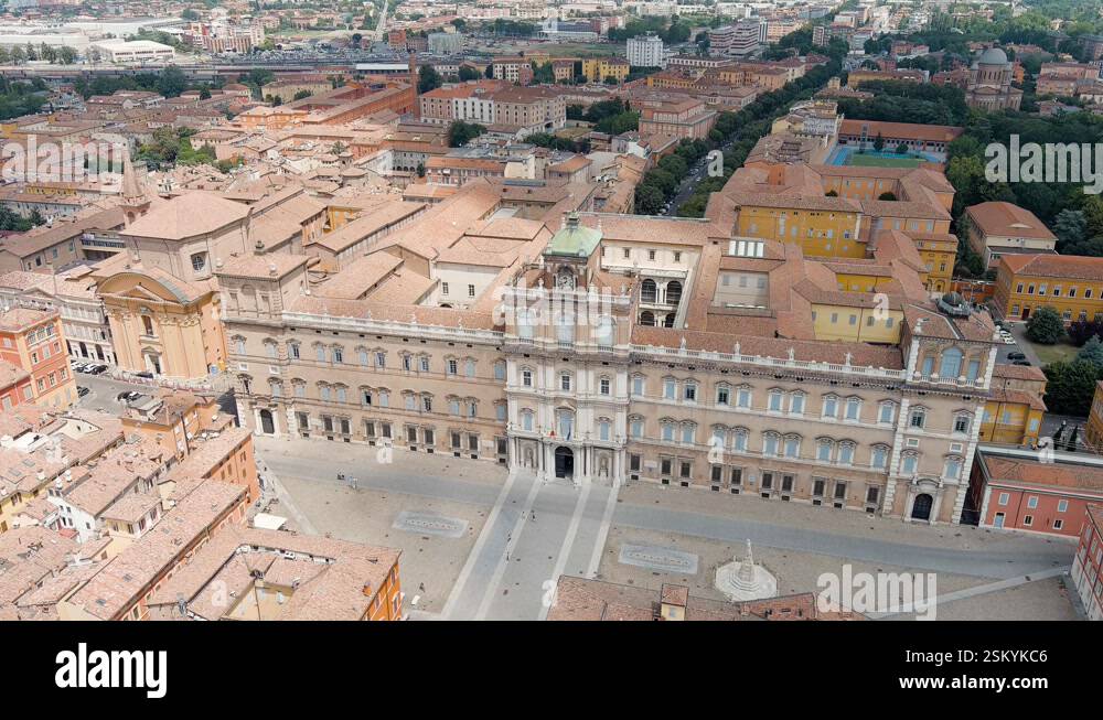 Modena, Italy. Ducale di Modena Palace. Historical Center. Summer ...