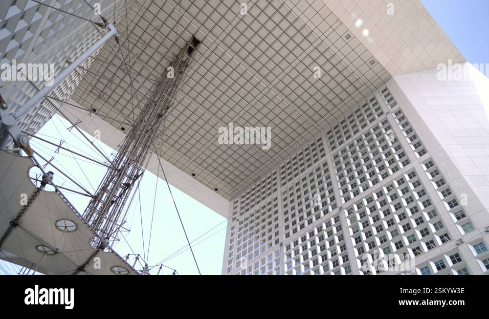 Big Arch at Paris La Defense - CITY OF PARIS, FRANCE - SEPTEMBER 4 ...