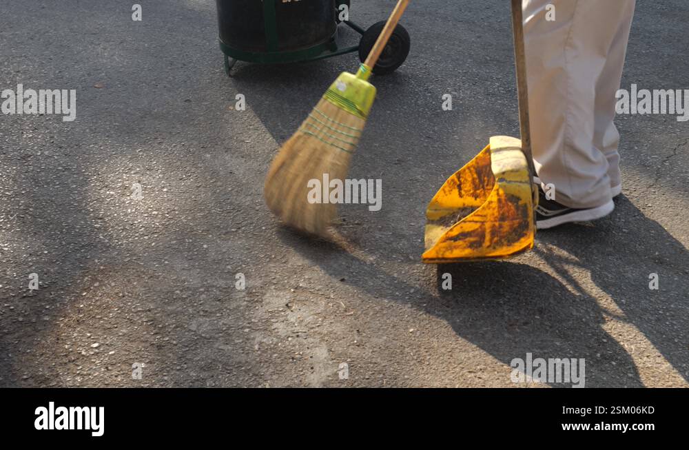 Sweeper street broom Stock Videos & Footage - HD and 4K Video Clips - Alamy