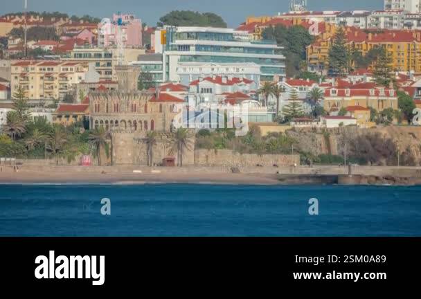 Forte da Cruz timelapse, a 17th-century fortress at Tamariz Beach, now ...