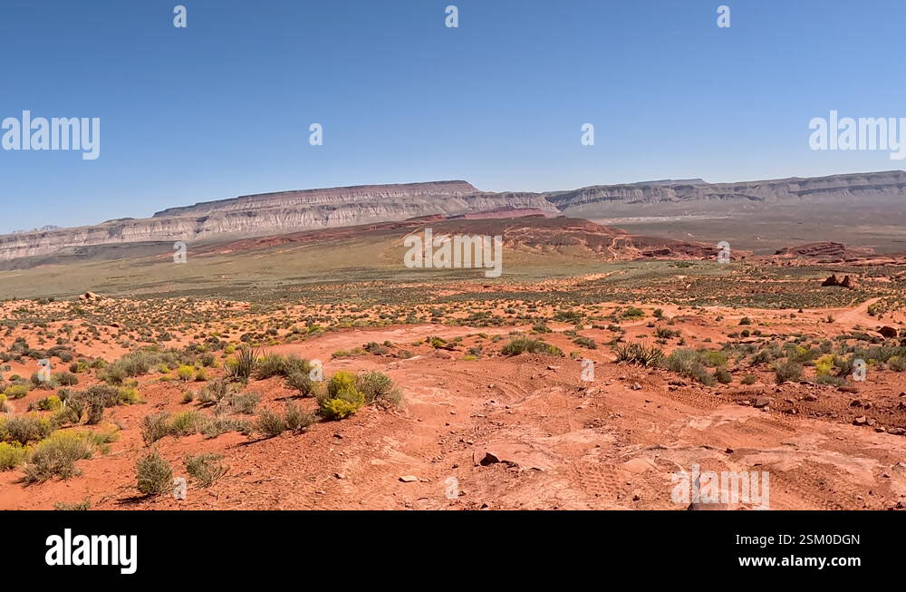 Riding UTV 4x4 off road dry red rock desert Utah POV 4K Stock Video ...