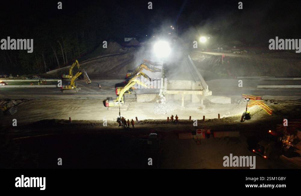 Demolition work in progress Stock Videos & Footage - HD and 4K Video ...