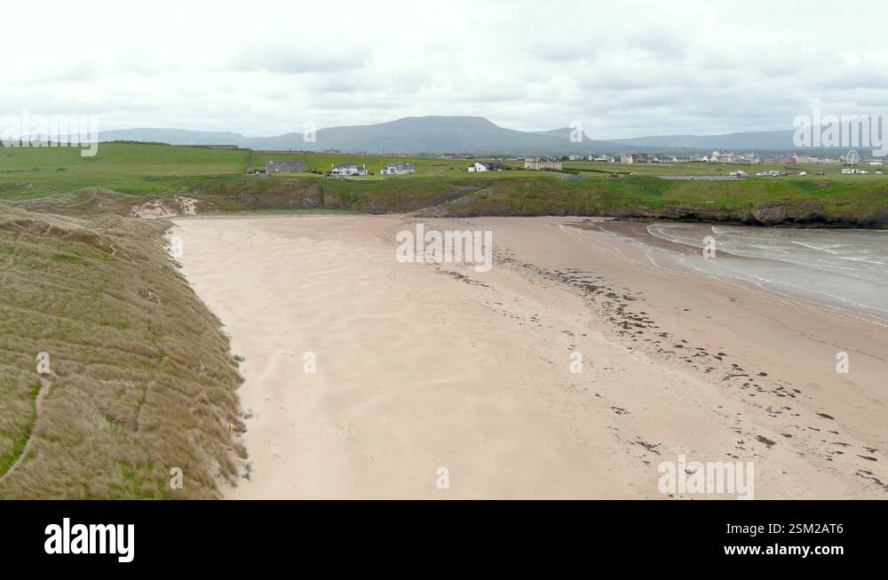 Tullan Strand, famous surf beach. Co. Donegal, Ireland. Speed ramp ...