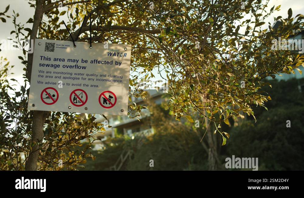 Sewage overflow sign Stock Videos & Footage - HD and 4K Video Clips - Alamy