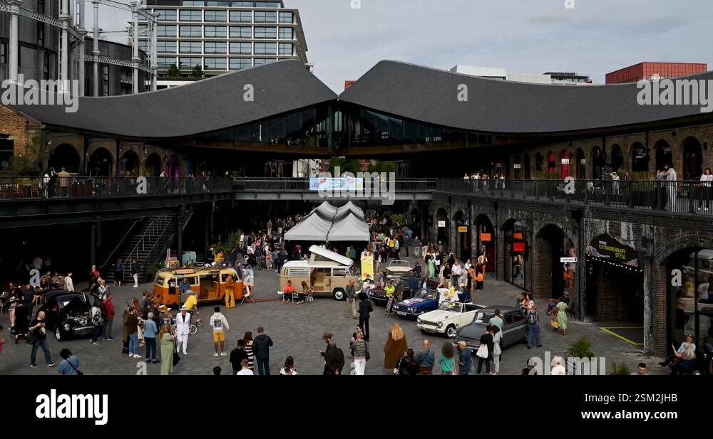 THE CLASSIC CAR BOOT SALE, Kings Cross, London, United Kingdom Stock ...