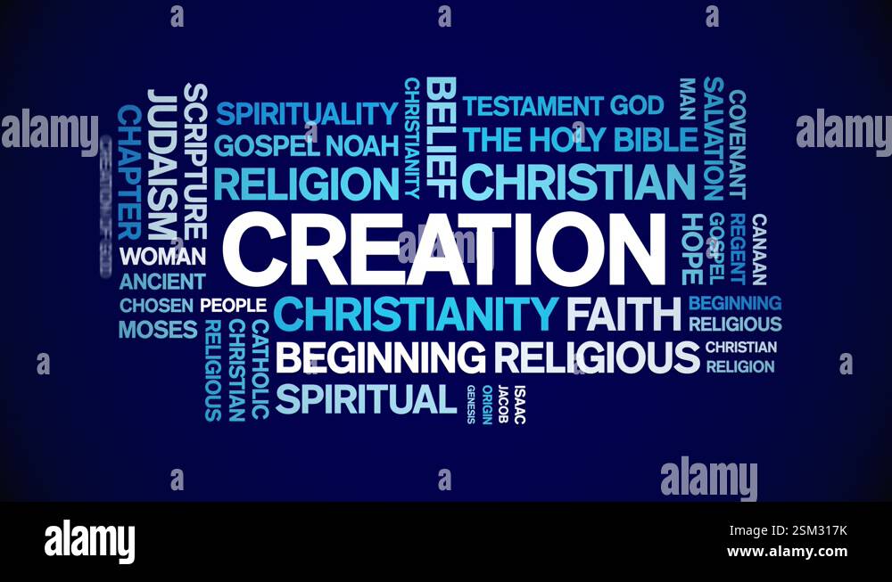 Creation animated tag word cloud,animation kinetic typography seamless ...
