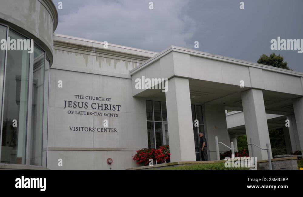 4K Hill Of Cumorah Mormon Monument Wide Shot Church Of Jesus Christ Of ...
