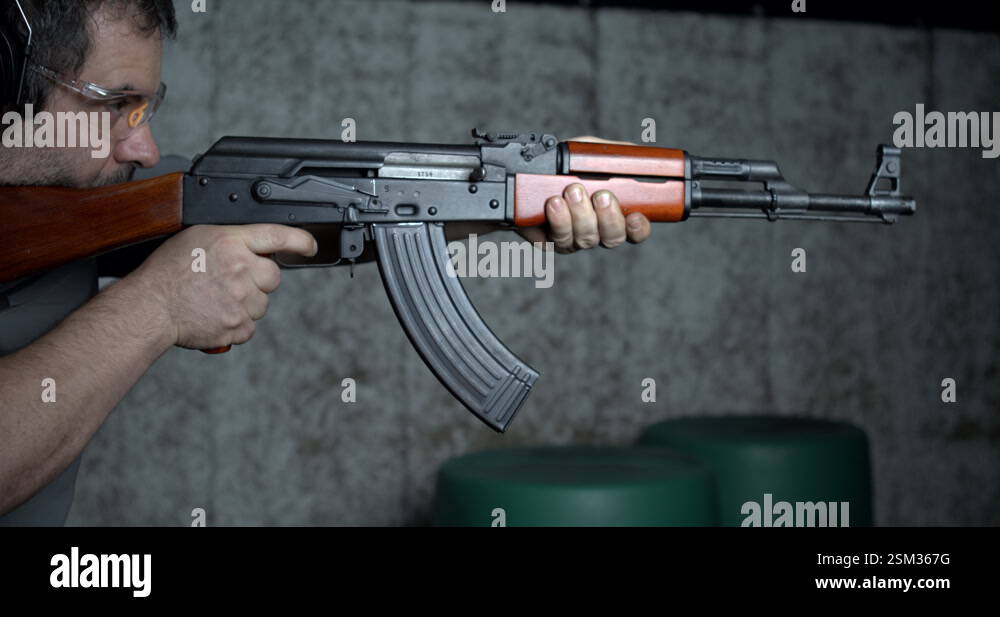 Firing ak 47 rifle Stock Videos & Footage - HD and 4K Video Clips - Alamy