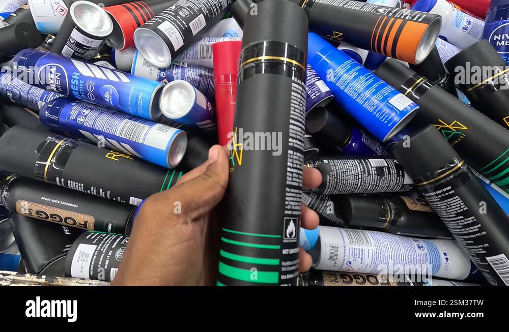 POV shoot, people are buying body spray and perfume spray from super ...