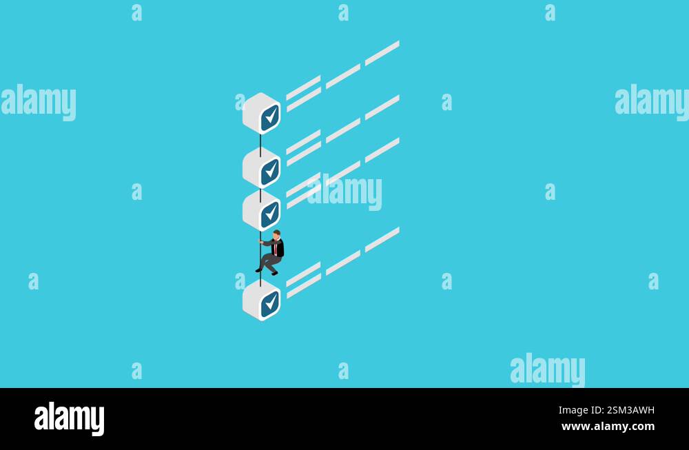 Finish checklist or todo list, tick checkmark or work completion Stock ...