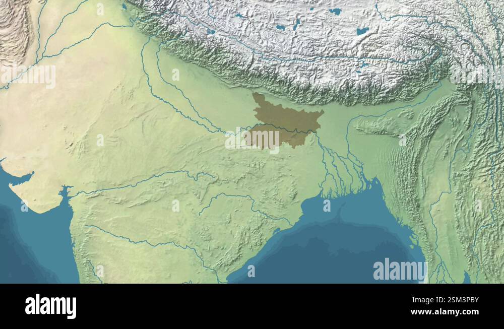 Map of bihar Stock Videos & Footage - HD and 4K Video Clips - Alamy