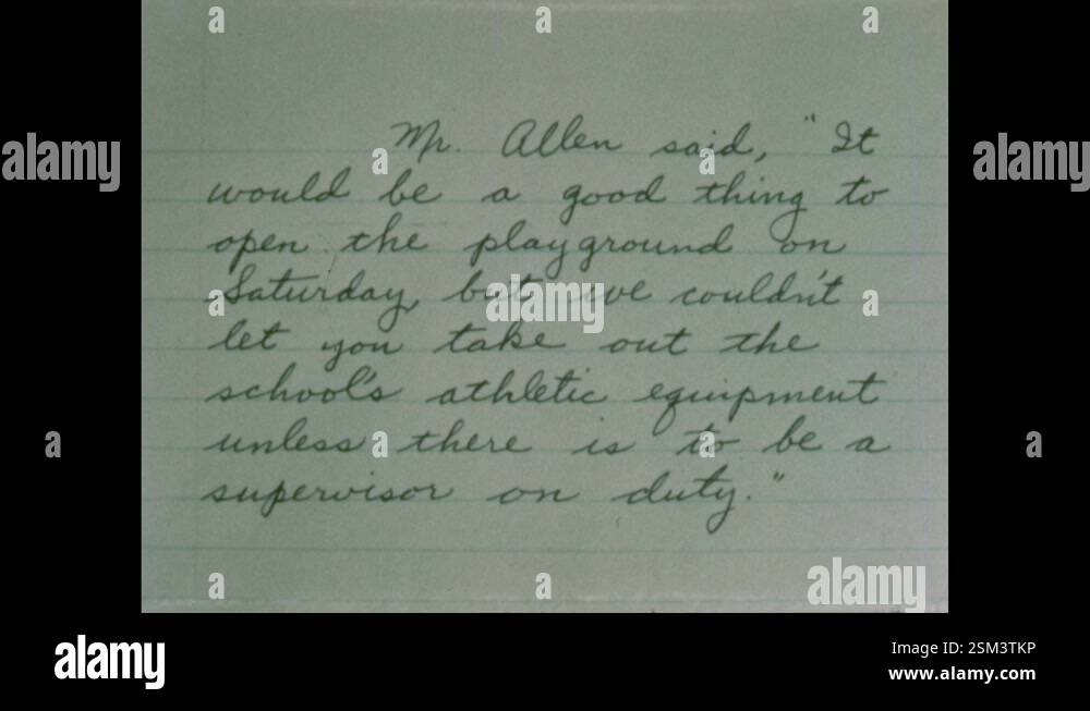 1940s: Hand with paper. Handwriting on paper Stock Video Footage - Alamy