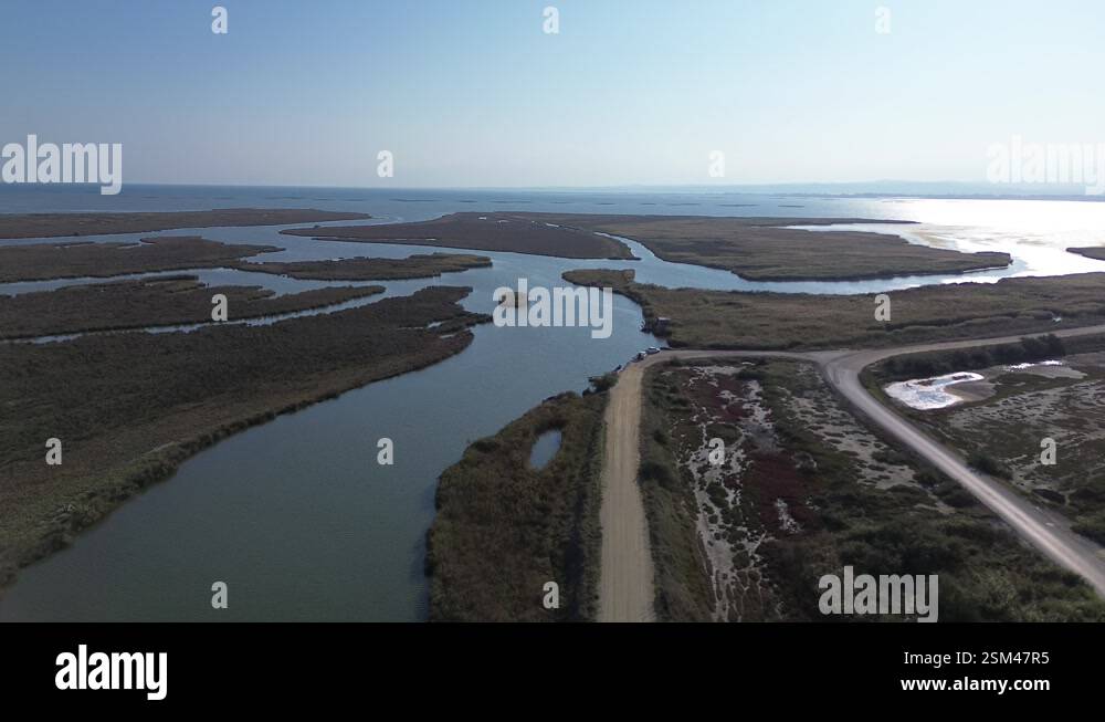 Drone's Eye View: A Spectacular 4K Journey Over Greece's Delta Stock ...