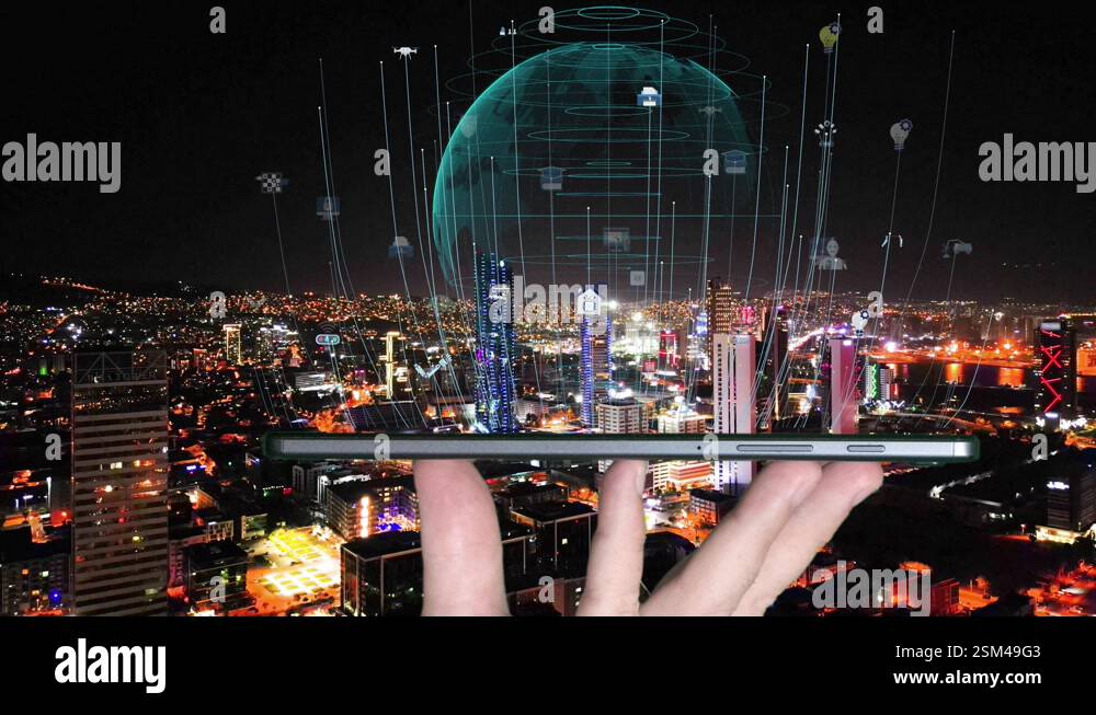 Artificial intelligence quantum computer technology Stock Videos ...