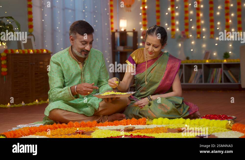 Flower rangoli and diwali Stock Videos & Footage - HD and 4K Video ...