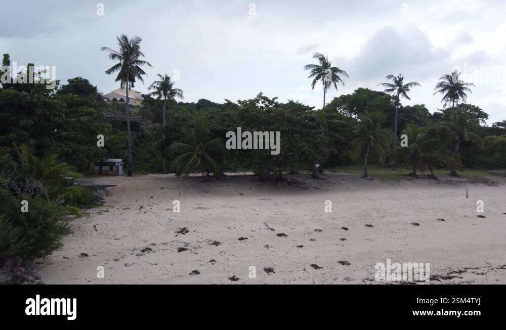 Bantigue Cove Beach resort and dive Shop on Malapascua Island empty and ...