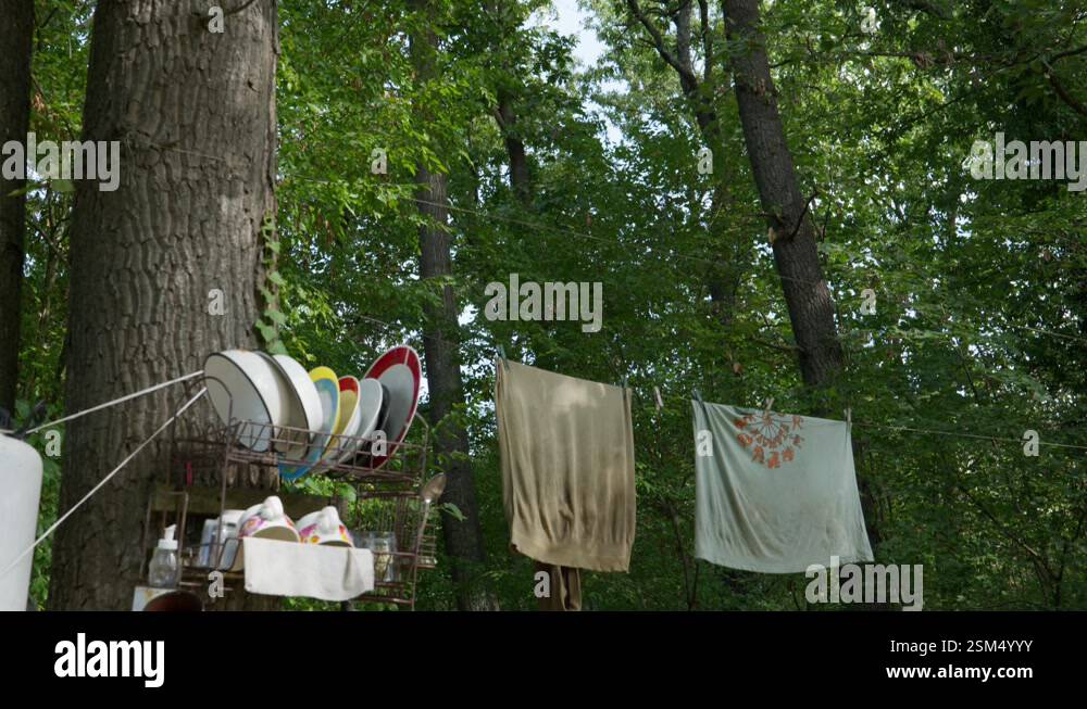 Rural outdoor kitchen scene Stock Videos & Footage - HD and 4K Video ...