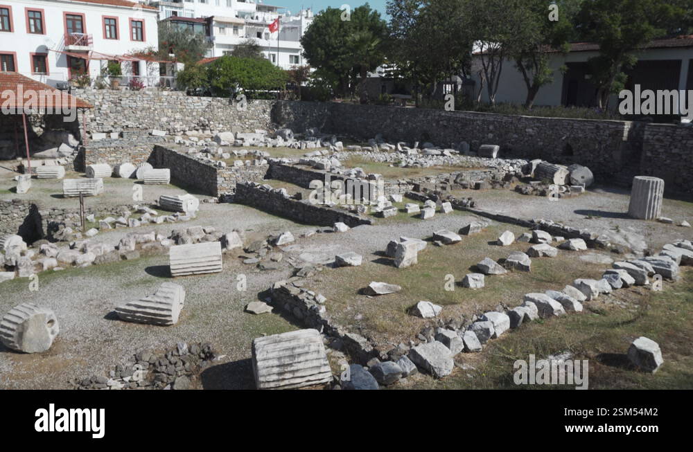 Mausoleum ruins in bodrum Stock Videos & Footage - HD and 4K Video ...