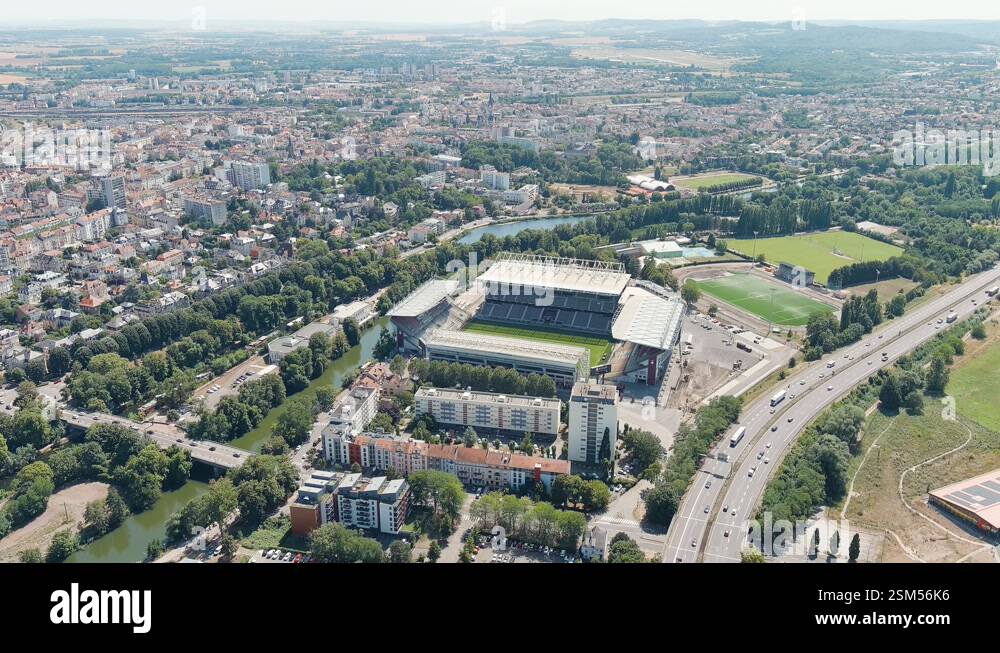 Metz, France. FC Metz Stadium. Metz Football Club. View of the ...