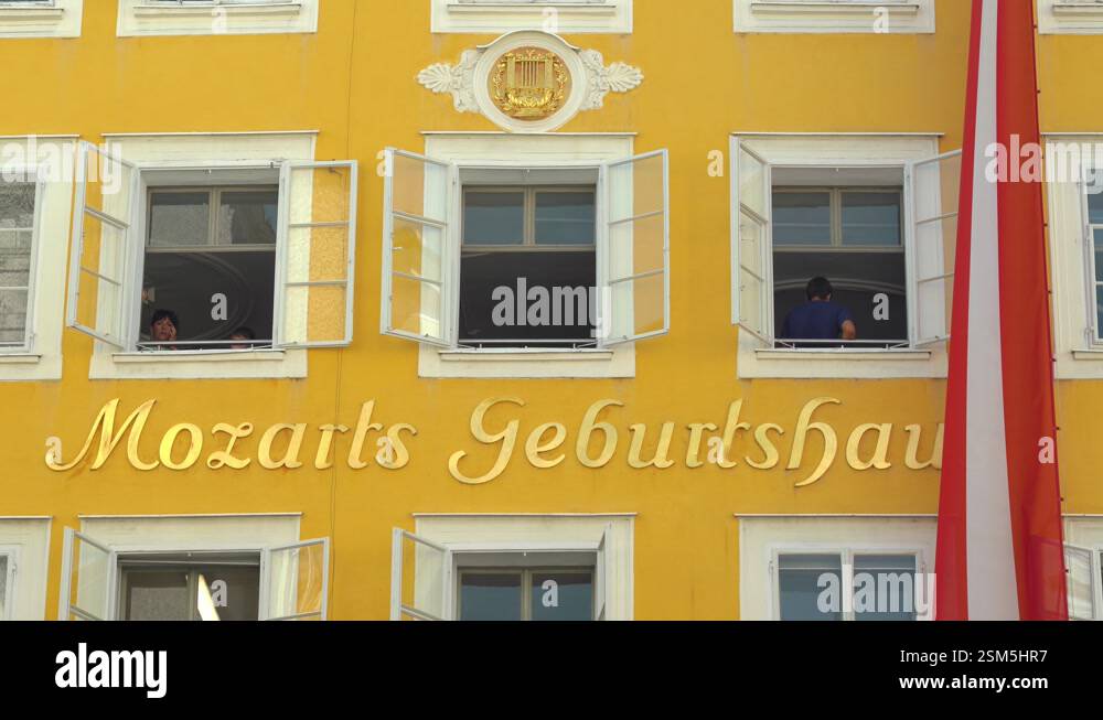 Mozart's birthplace is the birthplace of Wolfgang Amadeus Mozart at No ...