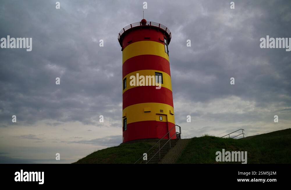 Yellow lighthouse in sea Stock Videos & Footage - HD and 4K Video Clips ...