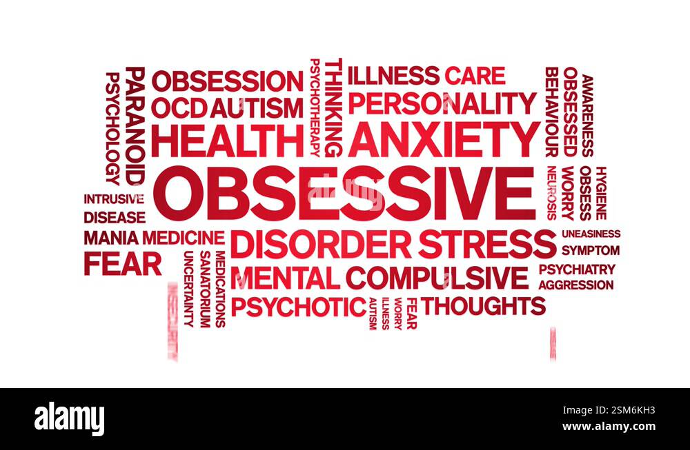 Obsessive animated word cloud,animation tag kinetic typography seamless ...