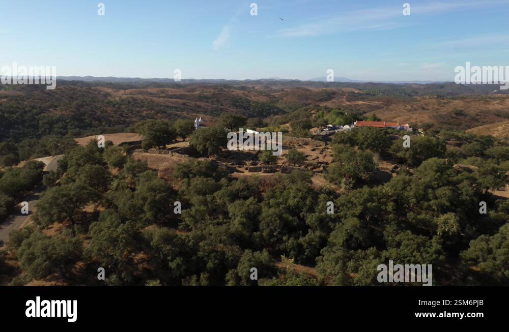 Castle Of Cola Revealed Village And Our Lady Of Cola Church In Castro ...