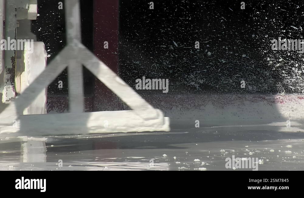 Industrial grouting machine in action Stock Video Footage - Alamy