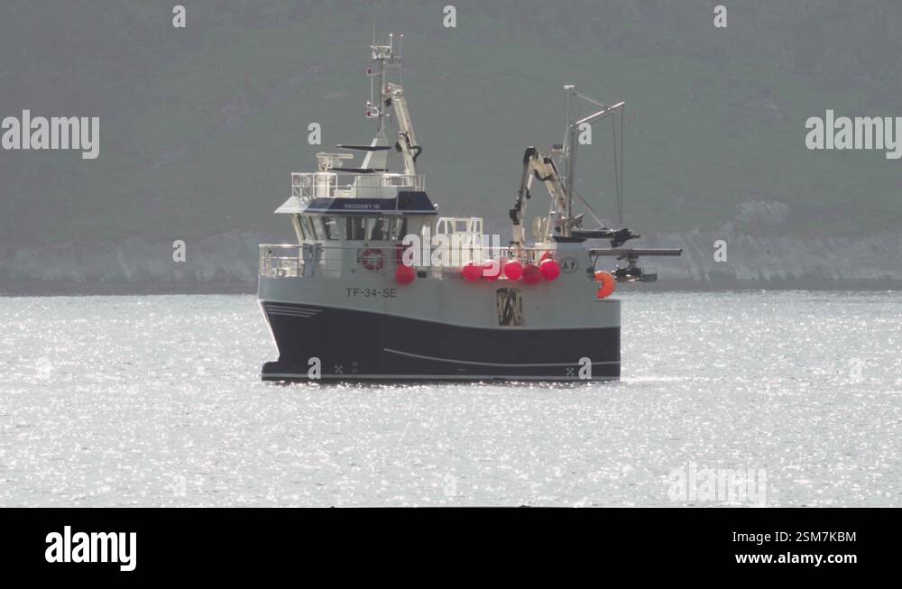 Fishing trawler sailing across sea Stock Videos & Footage - HD and 4K ...