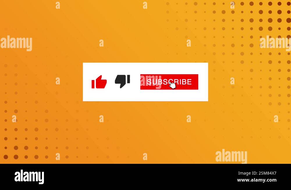 Animated Youtube intro outro subscribe like comment call to action bell ...