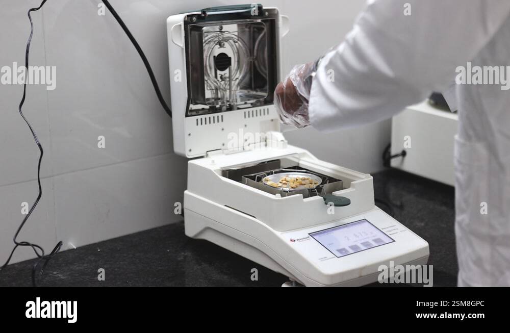 Peanut butter manufacturing process, side view showing export quality ...
