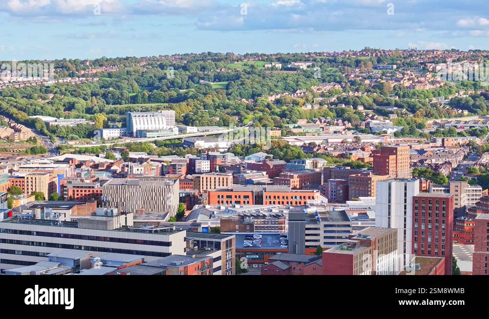 Lowering At The Metropolitan Borough Of Sheffield City In South ...