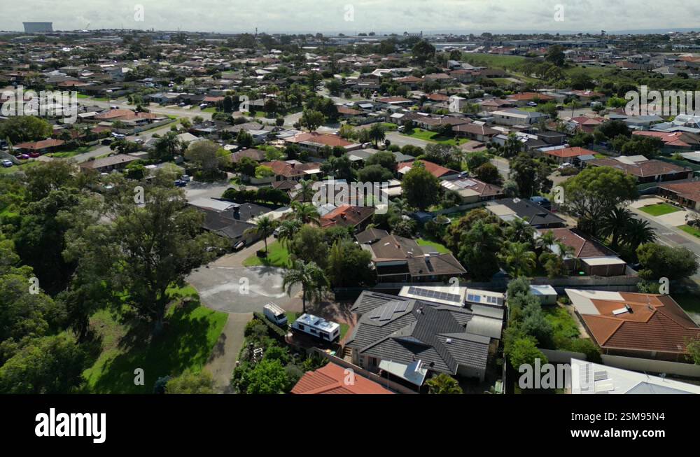 Real state western australia - Aerial view of Lake Coogee Suburb in ...