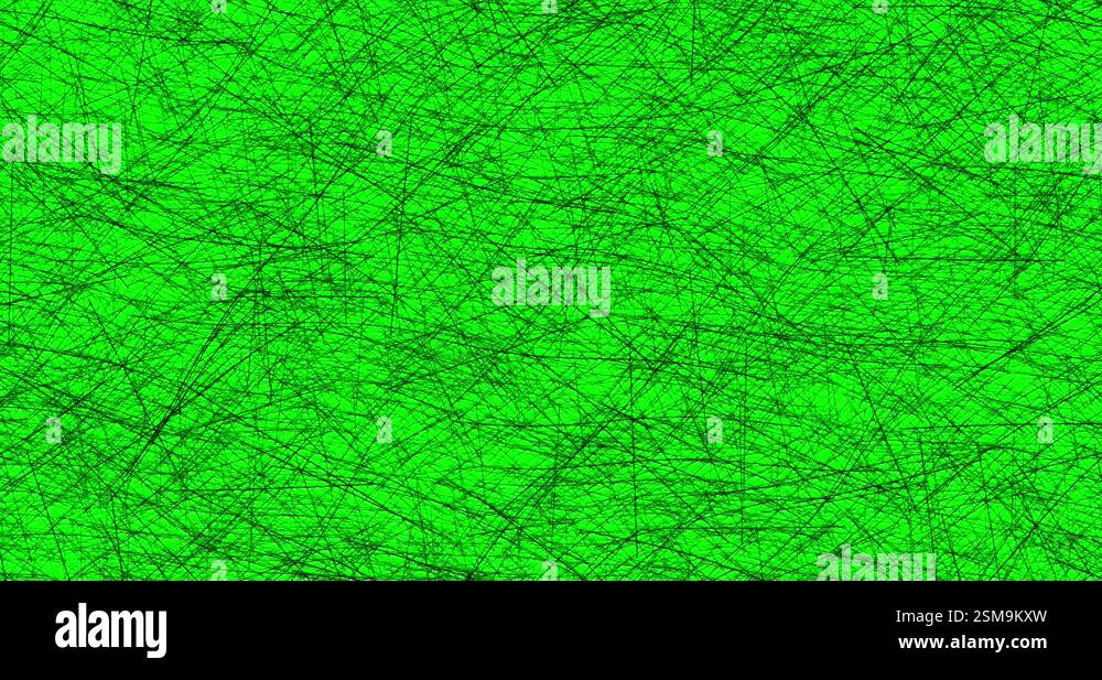 Lines overlay animation similar thickness black green screen Stock ...