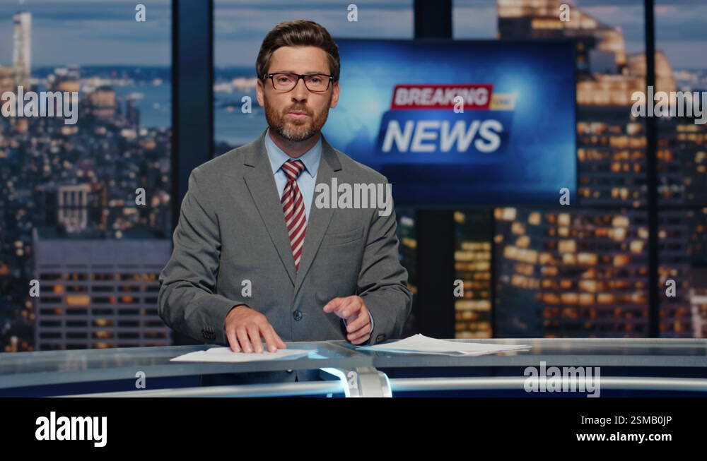 Channel newsreader Stock Videos & Footage - HD and 4K Video Clips - Alamy