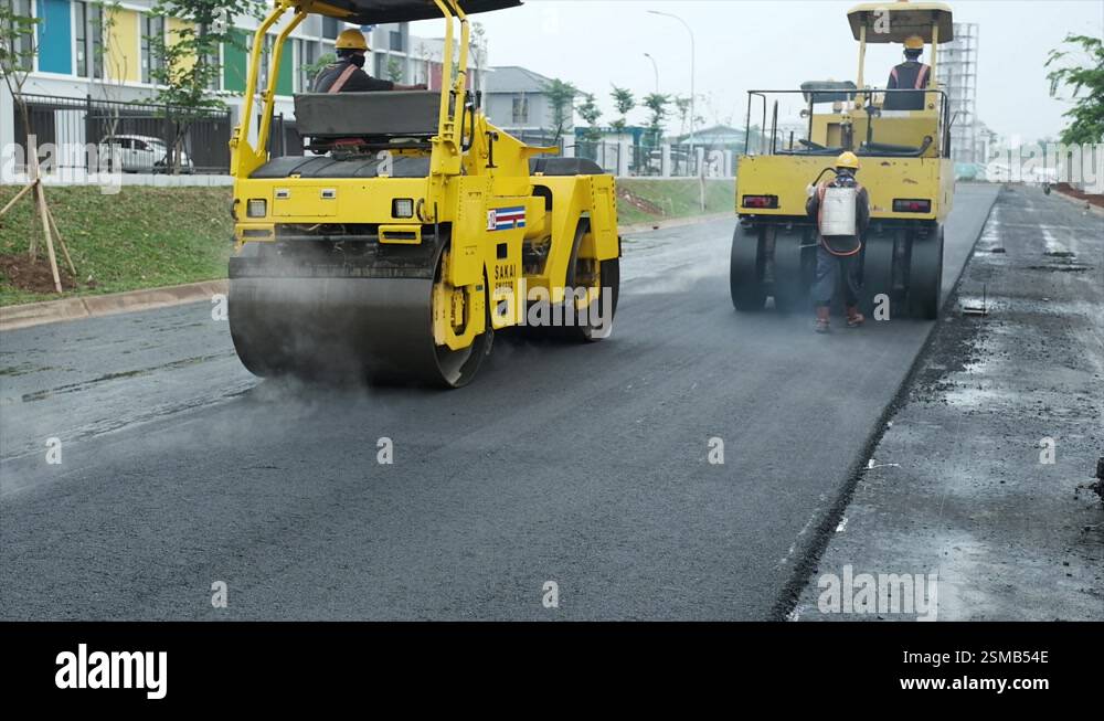 Tandem roller and Pneumatic tired roller heavy soil compaction ...