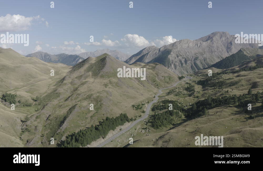 Alpine Summer Symphony: The Lush Slopes of Vercors 4K Stock Video ...